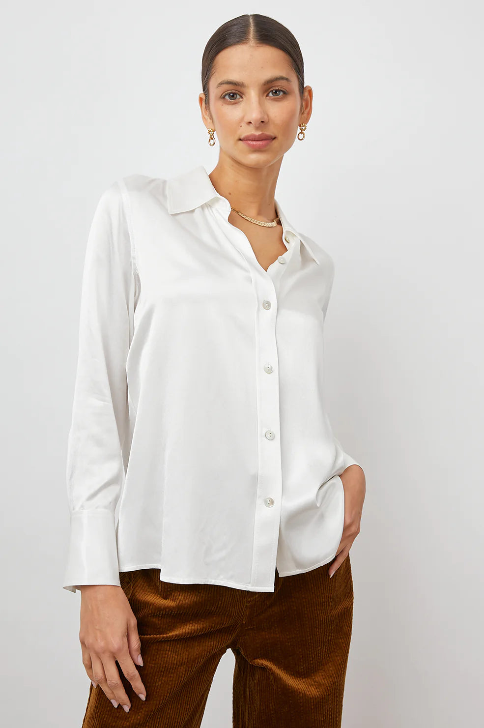 Andrea Top - Ivory - Rails Clothing – Twist Fashions Inc.