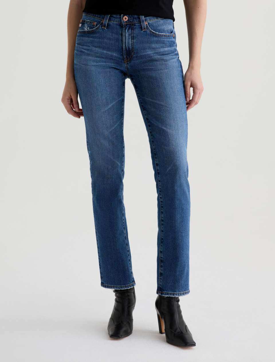 Sandra Low Rise Straight - 15 Years Prague - AG Jeans – Twist Fashions Inc.