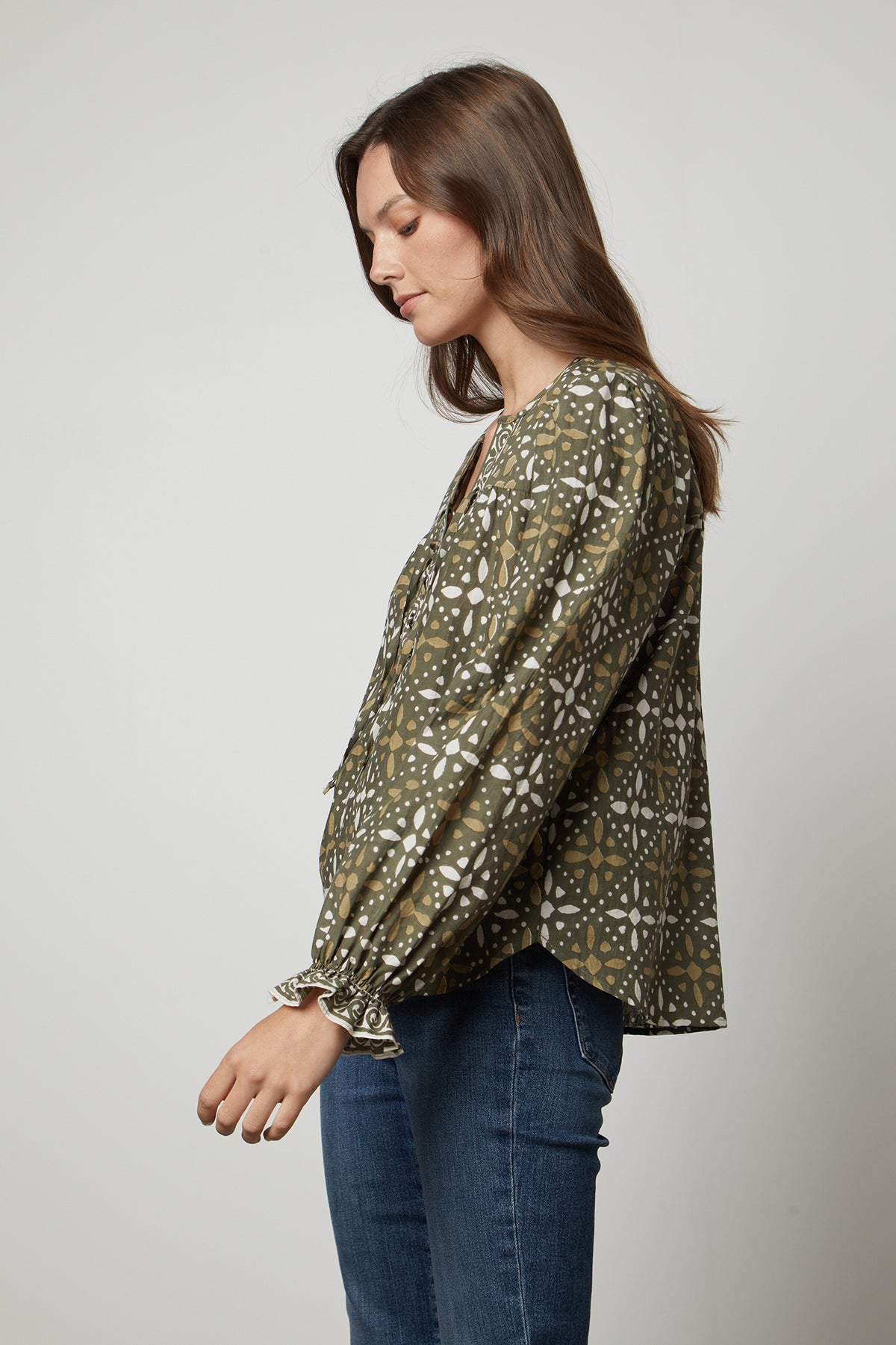 Audette Top - Hunter - Velvet By Graham & Spencer – Twist Fashions Inc.