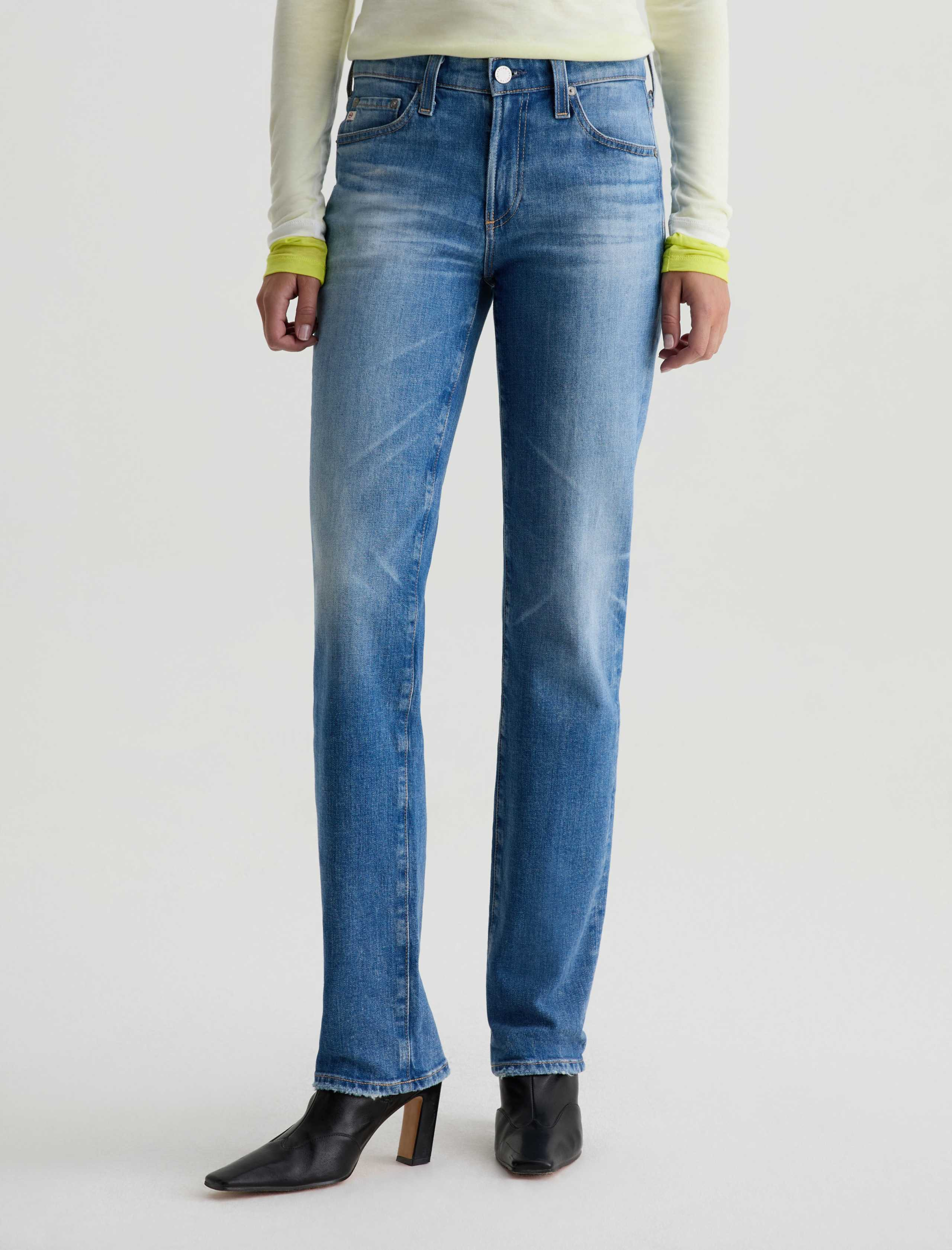 Sandra Low Rise Straight - 15 Years Regal - AG Jeans – Twist Fashions Inc.