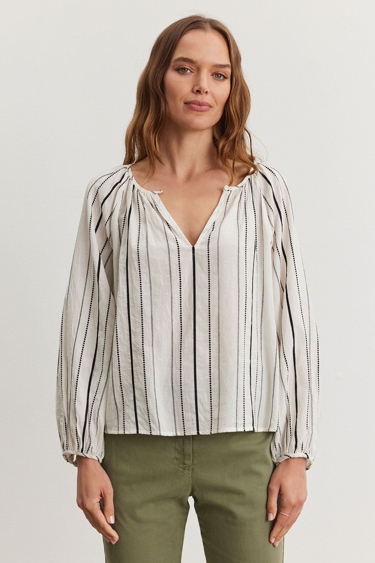 Marlena Top - Cream - Velvet By Graham & Spencer – Twist Fashions Inc.