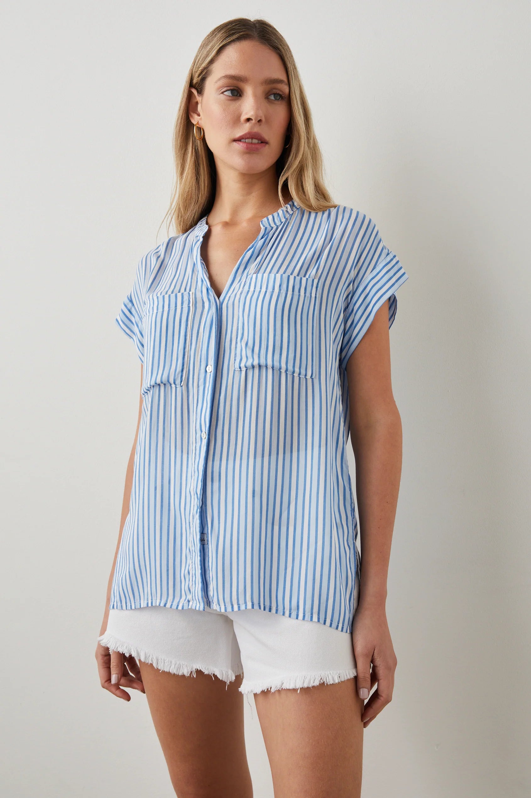 Mel Shirt - Mar Stripe - Rails Clothing – Twist Fashions Inc.